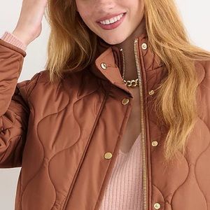 J. Crew | Jackets & Coats | Nwt J Crew Quilted Cocoon Puffer Coat In ...